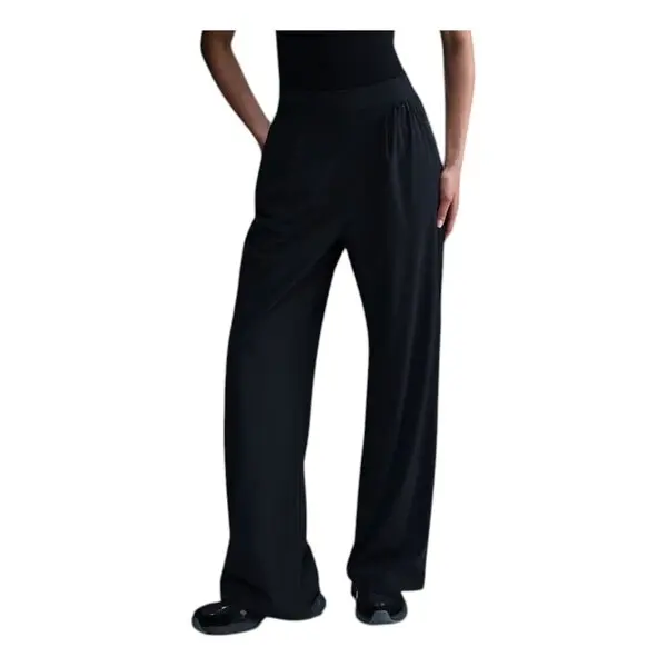 Nike 24.7 Perfectstretch Dri-fit High-rise Loose-fit Pants - Black