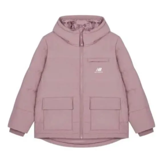 NEW BALANCE Classic Puffer Jacket - Purple