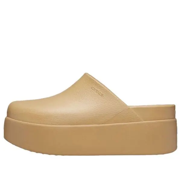 CROCS Dylan Platform Clogs - Wheat