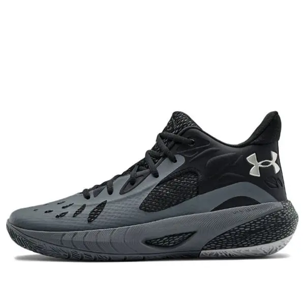 Under Armour Hovr Havoc 3 Mid Top Basketball Sneakers - Grey