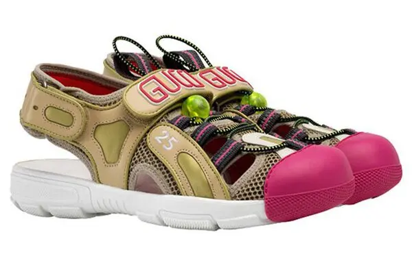 Gucci Tinsel Sport Sandals