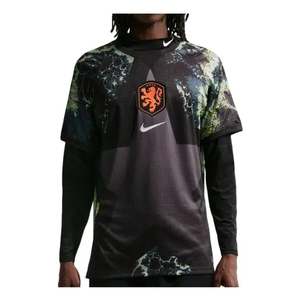 Nike Netherlands 2026 Stadium Goalkeeper Replica Jersey - Black/medium Ash