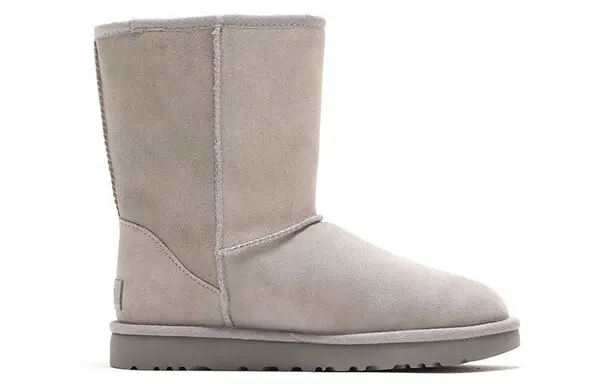UGG Classic Short Ii Chopd Boots - Gray