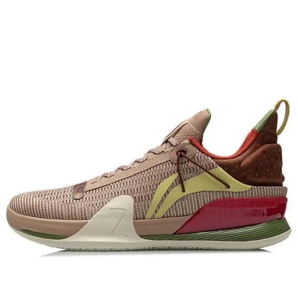 LI-NING Speed Premium Sneakers - Red/brown
