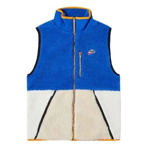 Nike Sherpa Fleece Gilet - Blue