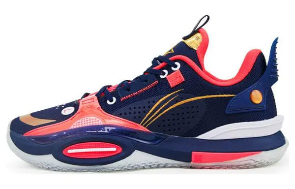 LI-NING Wade All City Low Sneakers - Blue/red