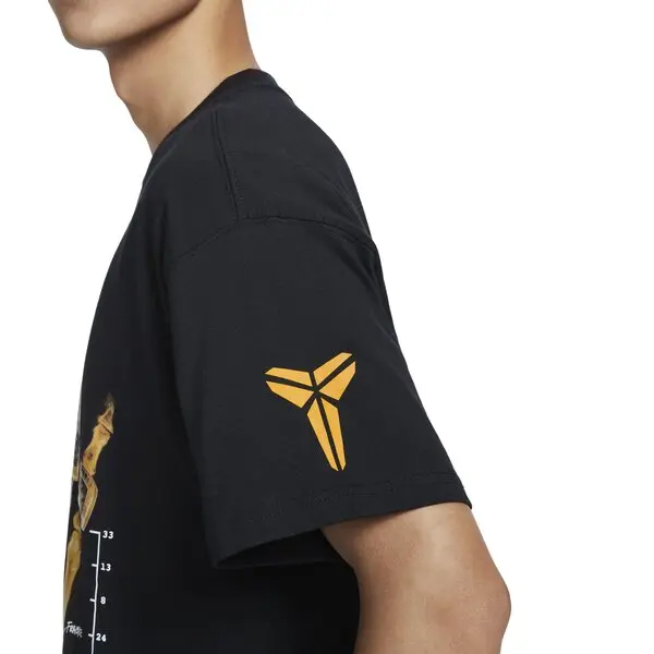 Nike Kobe T-shirt Asia Sizing 'x-ray - Black