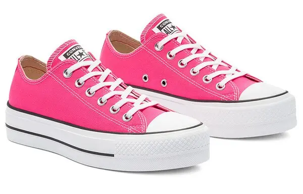 CONVERSE Chuck Taylor All Star Platform Low Top Sneakers - Pink