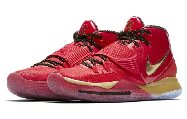 Nike Kyrie 6 Ep 'all-star Trophies' High Top Sneakers - Red