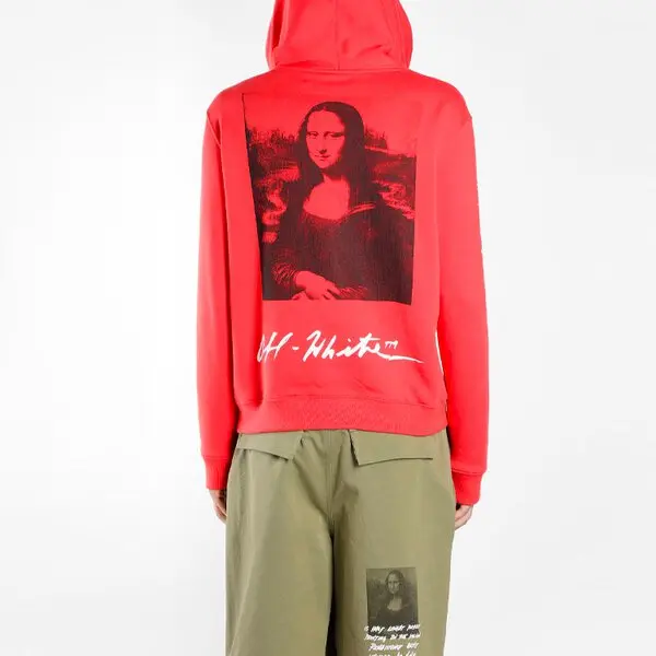 Off-White Mona Lisa Printing Hoodie