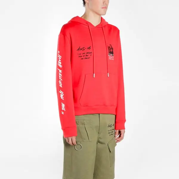Off-White Mona Lisa Printing Hoodie