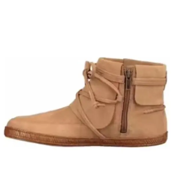 UGG Ankle Boots With Lace Up And Zip Up Detail