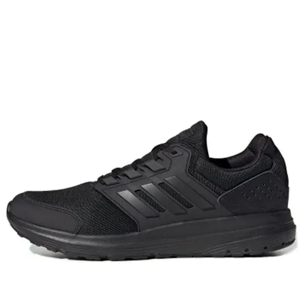 Adidas Galaxy 4 Lace-up Athletic Sneakers - Black