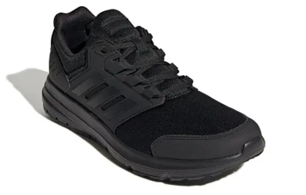 Adidas Galaxy 4 Lace-up Athletic Sneakers - Black
