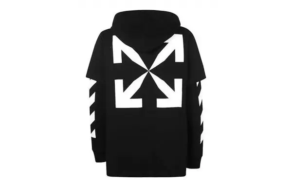 Off-White Mona Lisa Double Layer Hoodie