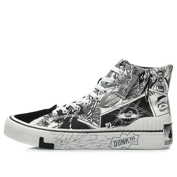 LI-NING Badfive High Top Sneakers - Whiteblack