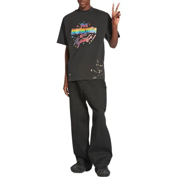 Balenciaga Large Fit Graphic T-shirt