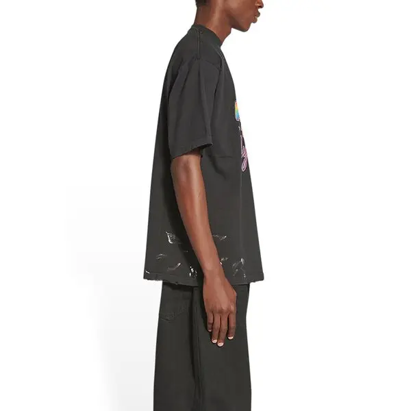 Balenciaga Large Fit Graphic T-shirt