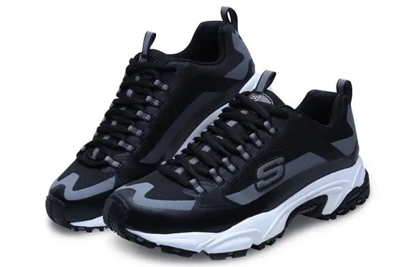 Sketchers Stamina Athletic Sneakers - Black/white/grey