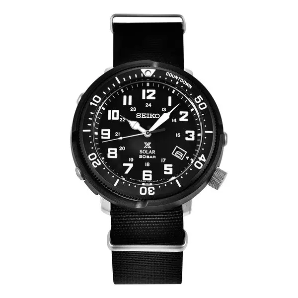 SEIKO Prospex Solar Sports Watch - Black