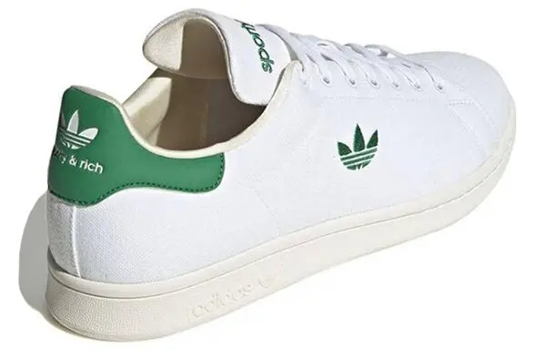 Adidas X Sporty & Rich Stan Smith Sneakers - White/green