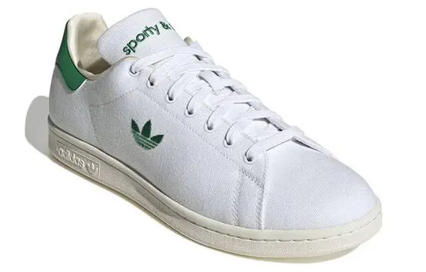Adidas X Sporty & Rich Stan Smith Sneakers - White/green