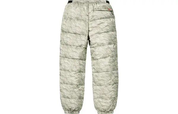 Supreme Fw19 Week 18 X The North Face Paper Print Nuptse Pant