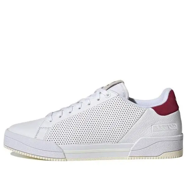 Adidas Originals Court Tourino Rf Low Top Sneakers - White/red