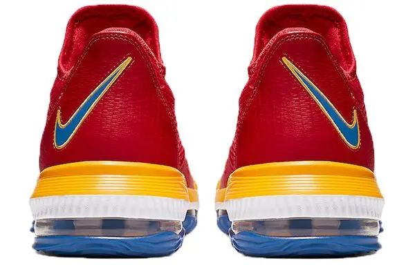 Nike Lebron 16 Low 'superbron' Athletic Sneakers - Red