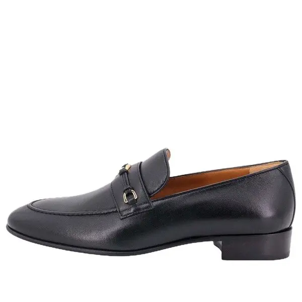 Gucci Horsebit Interlocking G Loafer - Black