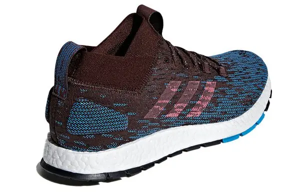 Adidas Pureboost Rbl High Top Sneakers - Brown/blue