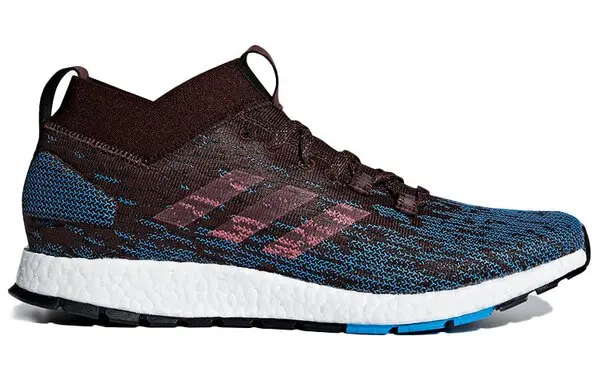 Adidas Pureboost Rbl High Top Sneakers - Brown/blue