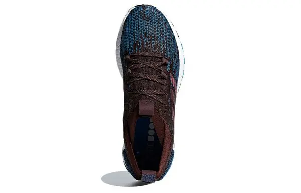 Adidas Pureboost Rbl High Top Sneakers - Brown/blue
