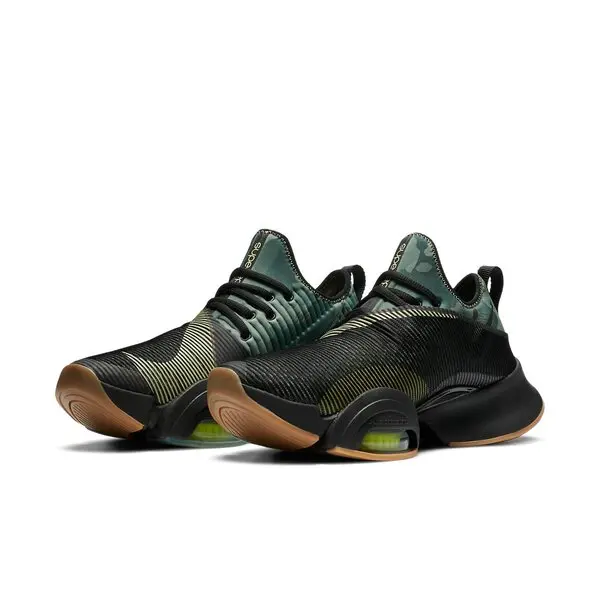 Nike Zoom Superrep 'spiral Sage' Sneakers - Black/green