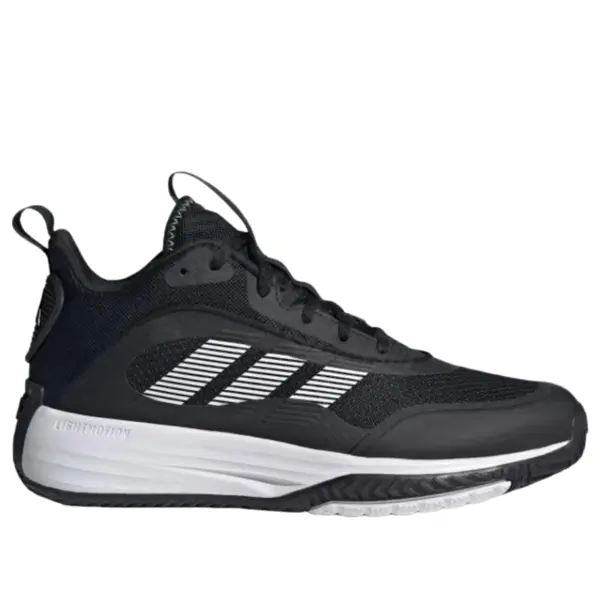 Adidas Ownthegame 3.0 Athletic Sneakers - Black