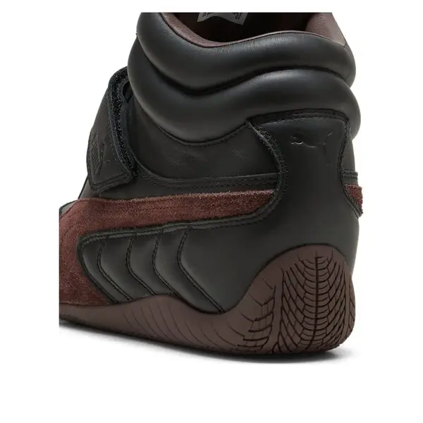 PUMA Speedcat Wedge High Top Sneakers - Black/brown