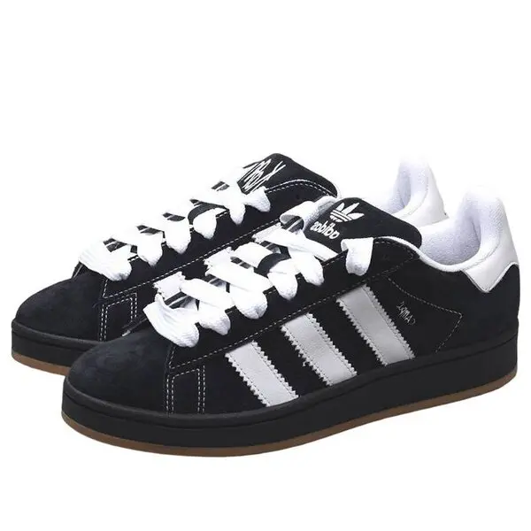 Adidas X Korn Campus 00s Sneakers - Black/white/gum