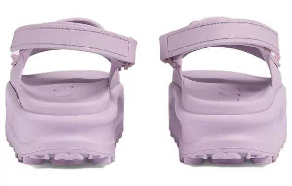 Gucci Interlocking G Platform Sandal - Light Pink