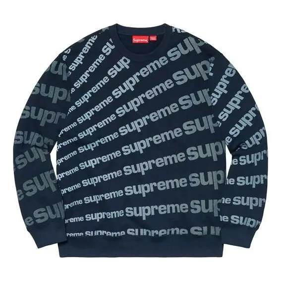 Supreme Radial Logo Crewneck