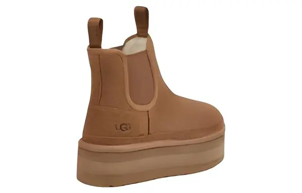 UGG Neumel Platform Chelsea Boot - Chestnut