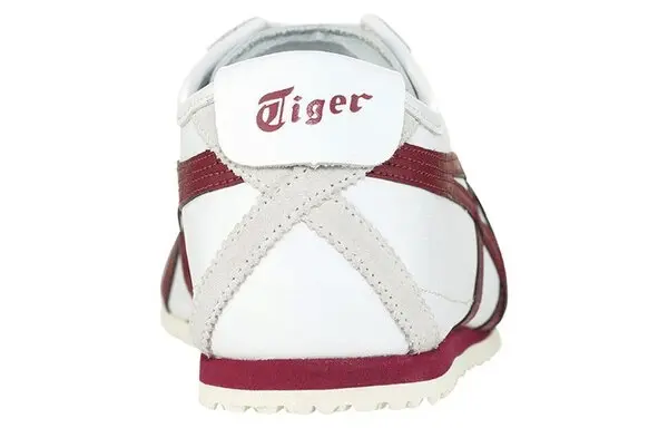 Onitsuka Tiger Mexico 66 "white Burgundy" Sneakers - White/red