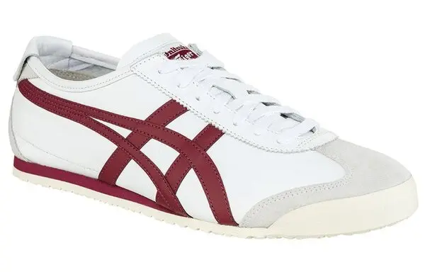 Onitsuka Tiger Mexico 66 "white Burgundy" Sneakers - White/red
