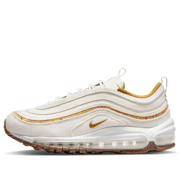 Nike Max 97 Se "cork" Low Top Sneakers - Coconut Mike/volt