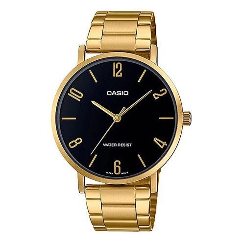 Casio Classic Analog Watch With Gold Stainless Steel Strap - Default Color