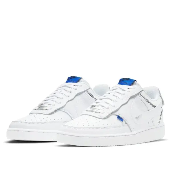 Nike Court Vision Low Se Sneakers - White/blue