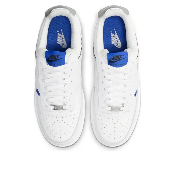 Nike Court Vision Low Se Sneakers - White/blue