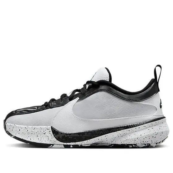 Nike Zoom Freak 5 Athletic Sneakers - White/black