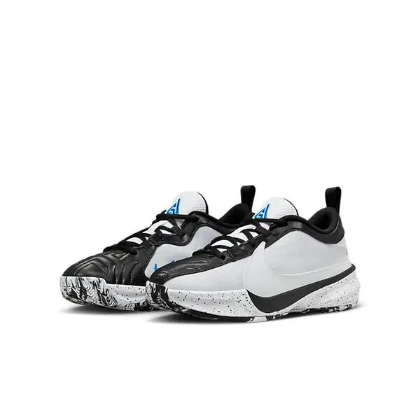 Nike Zoom Freak 5 Athletic Sneakers - White/black