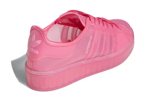 Adidas Superstar Jelly 'semi Solar Sneakers - Pink