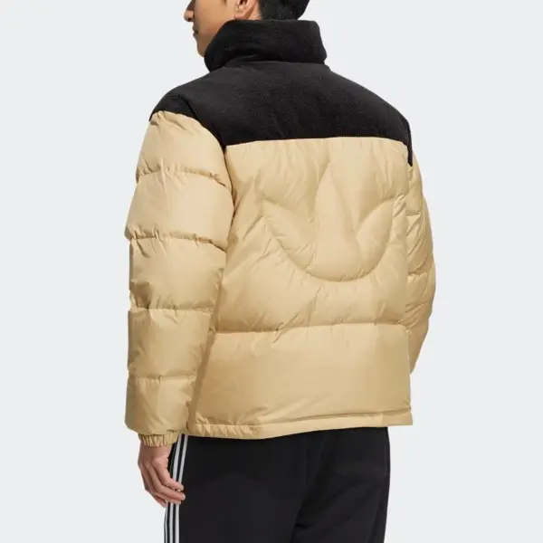 Adidas Originals Logo Zip Up Down Jacket